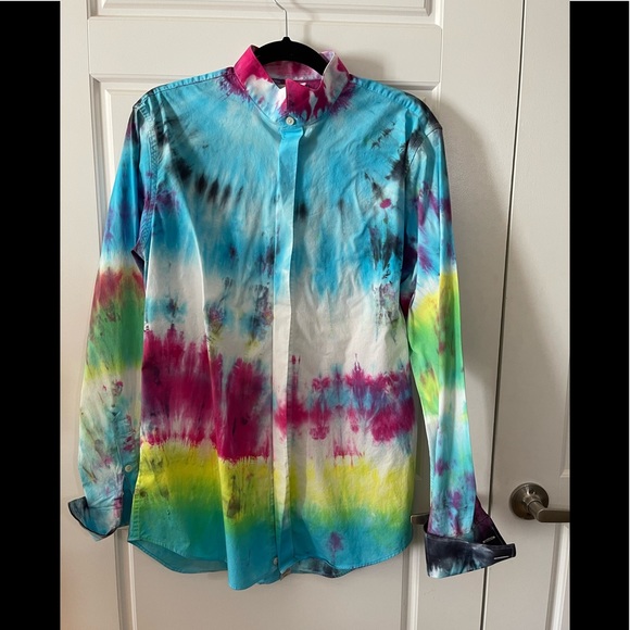 14th & Union | Shirts | 4th Union Tie Dye Buttonup | Poshmark